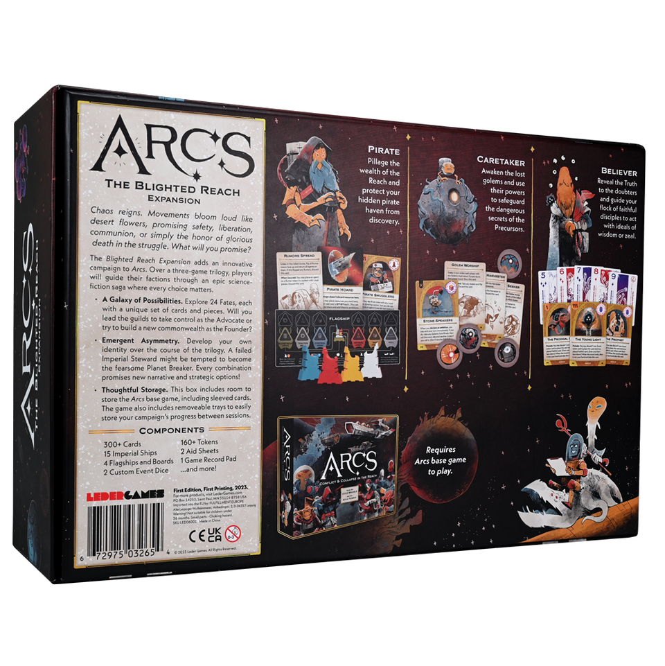 Arcs: The Blighted Reach Campaign Expansion – Leder Games