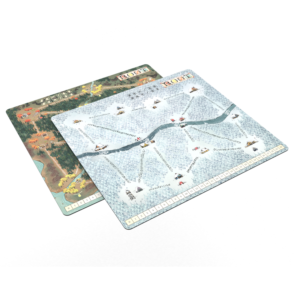 Root: Playmat, Fall/Winter – Leder Games